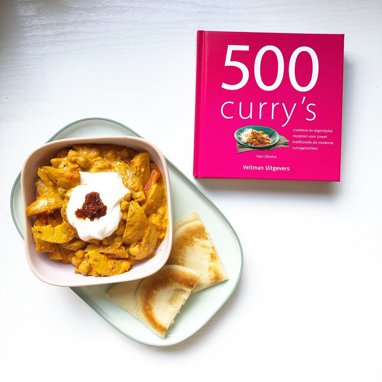 500 Curry's, maak je makkelijk zelf - vegetarisch vegan MamaScrapelle
