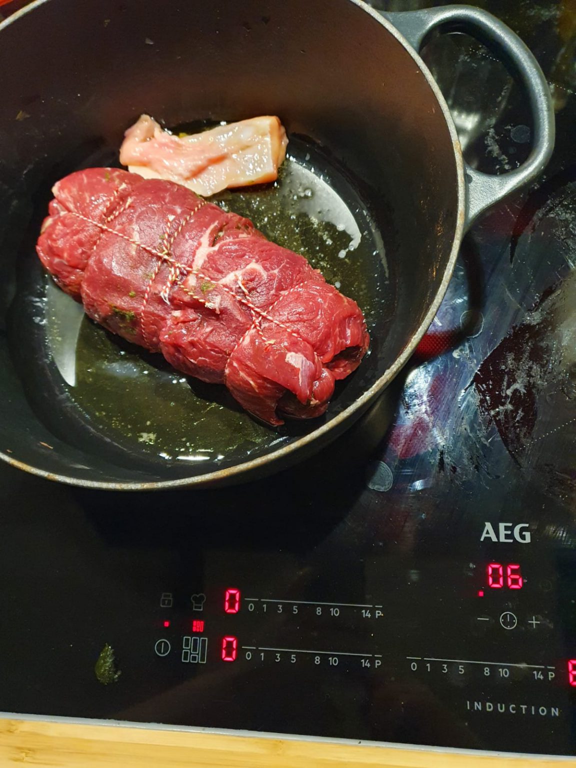 rollade met kerst - een retro kerstmenu vleesgerecht kerstdiner