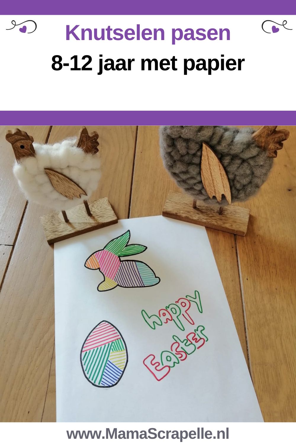 Paasknutsels met kinderen 8 tot 12 jaar voor creatieve paasdagen