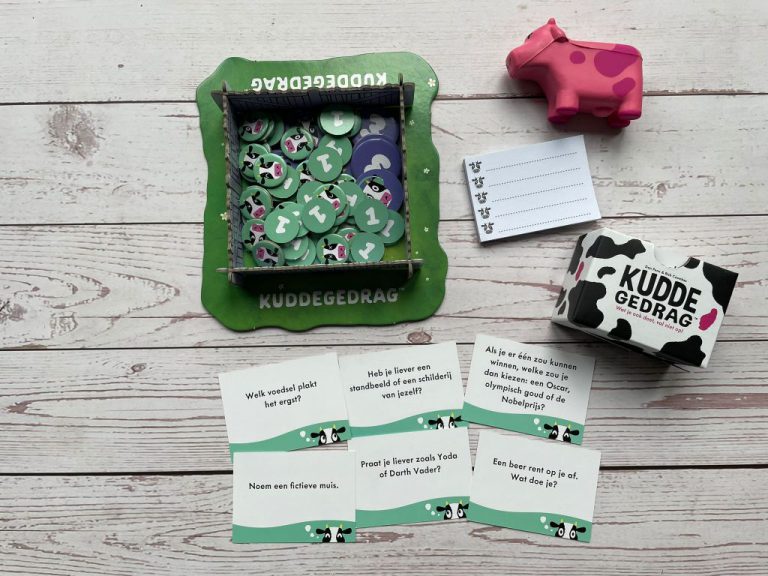 Kuddegedrag - een genomineerd familiespel