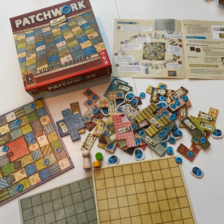 Patchwork spel ideaal voor 2 spelers - een 999 games