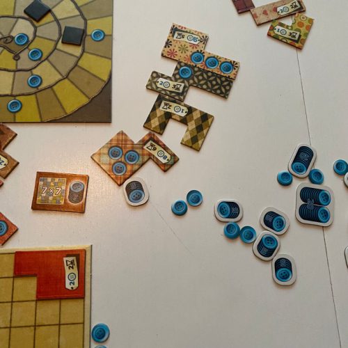 Patchwork spel ideaal voor 2 spelers - een 999 games
