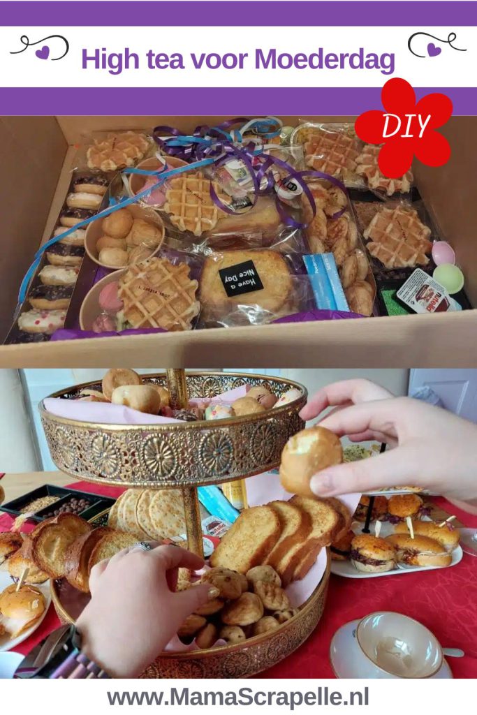 Moederdag High Tea - een gezellige dag samen - MamaScrapelle
