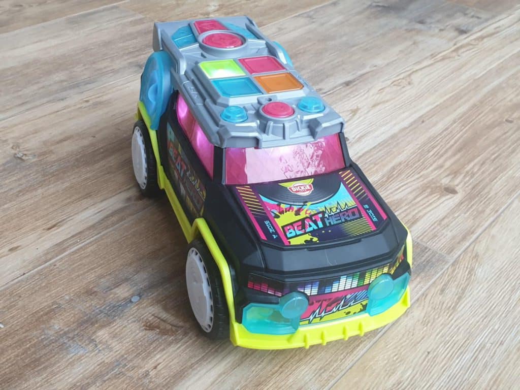 Beat Hero-auto, een speelgoedauto voor elke jonge DJ-held