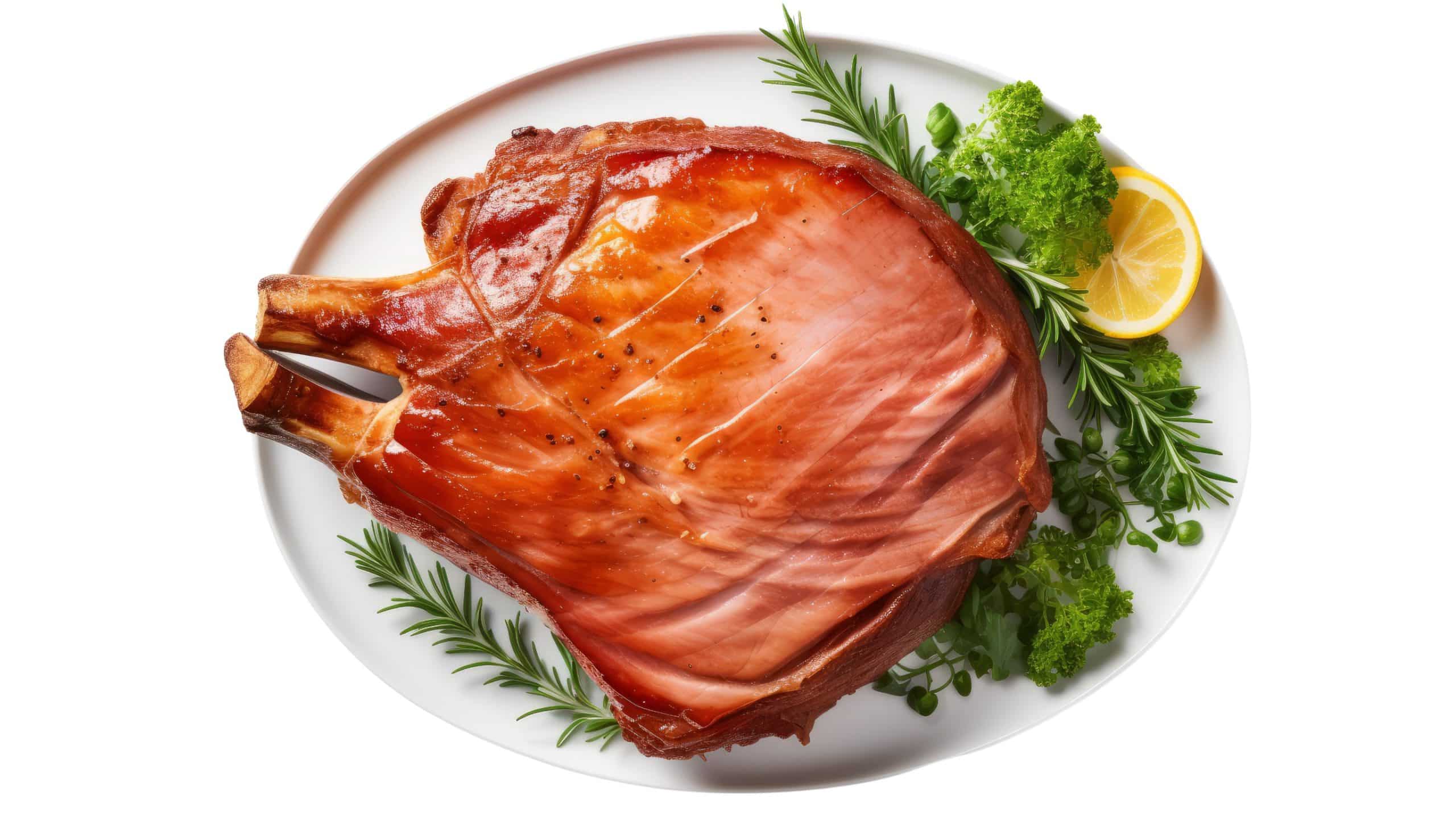 Geroosterde ham met honing-glazuur - een Kerst recept - MamaScrapelle