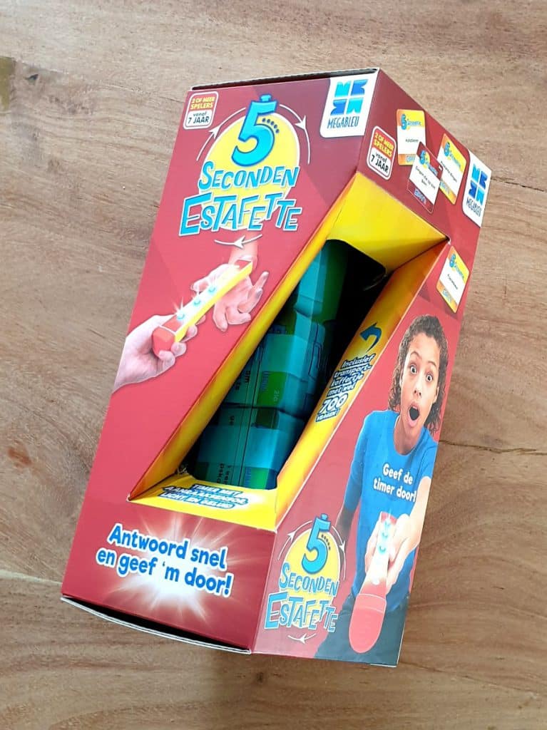 5 Seconden Estafette, een razendsnel vragenspel