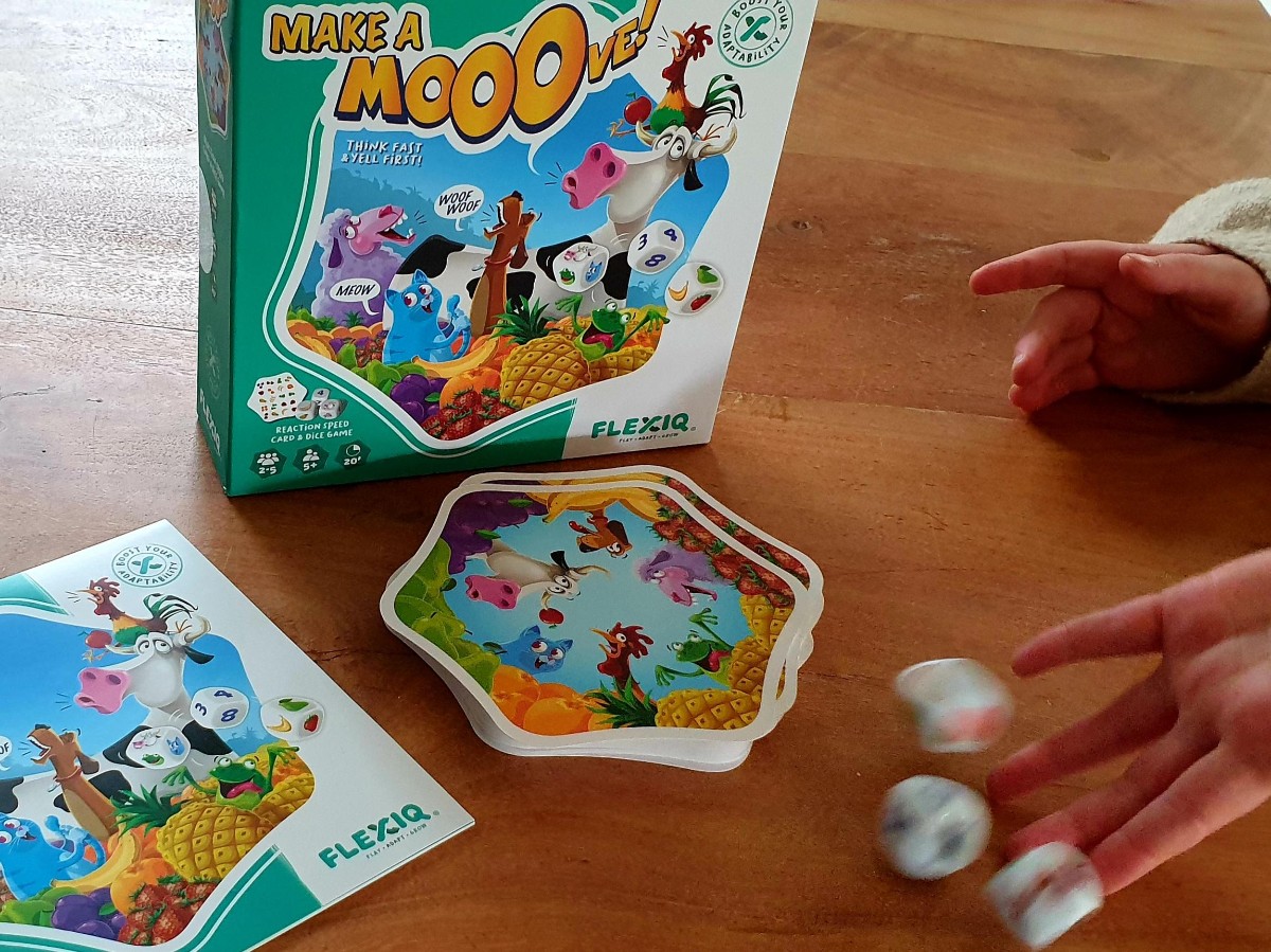Make a Mooove! Een hilarisch spel gericht op reactiesnelheid ...