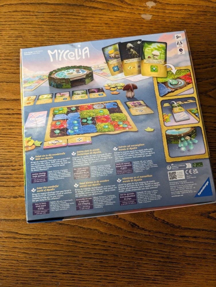 Mycelia - Een mooi spel vol mysterieuze bosbewoners - MamaScrapelle