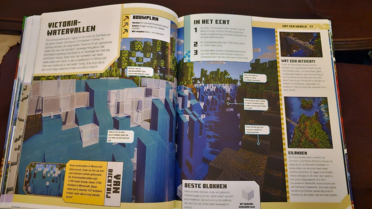 Groot Minecraft ideeën boek - een boek bomvol inspiratie - MamaScrapelle