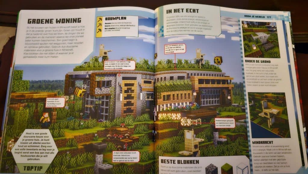 Groot Minecraft ideeën boek - een boek bomvol inspiratie - MamaScrapelle