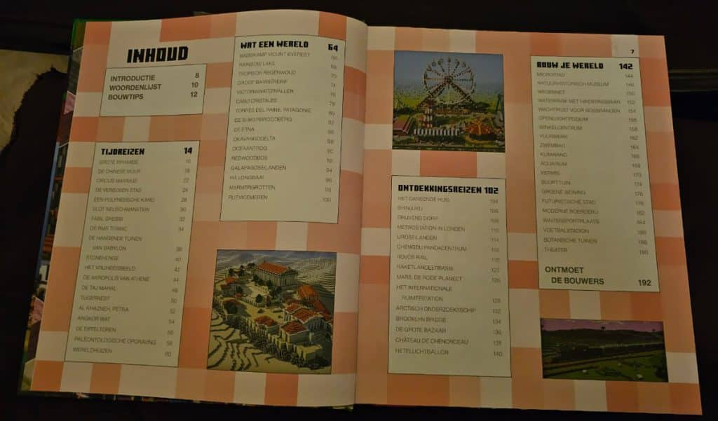 Groot Minecraft ideeën boek - een boek bomvol inspiratie - MamaScrapelle