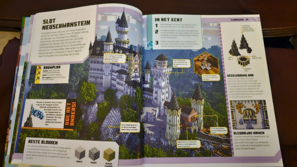 Groot Minecraft ideeën boek - een boek bomvol inspiratie - MamaScrapelle