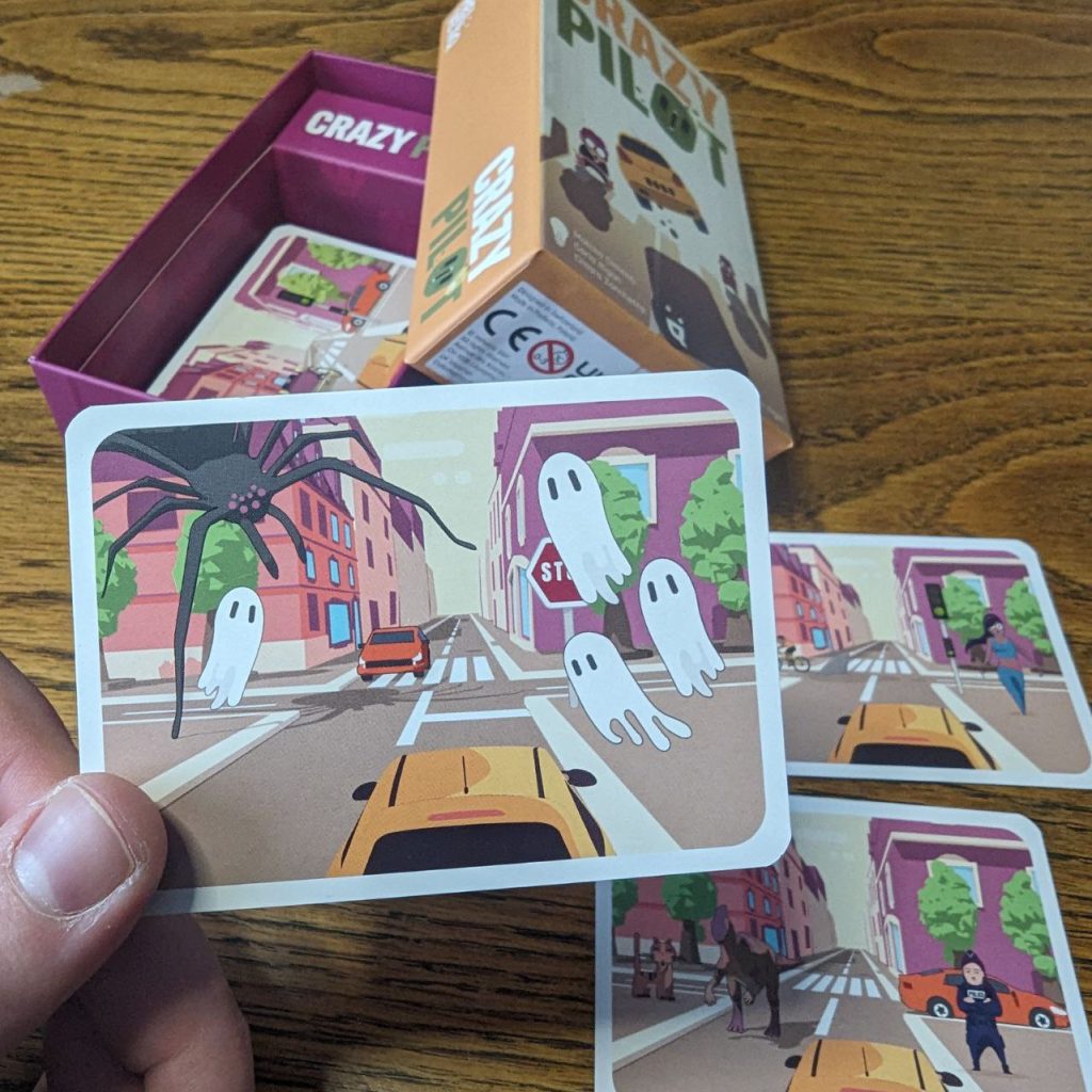 Crazy pilot - Een snel en bizar kaartspel van Helvetiq