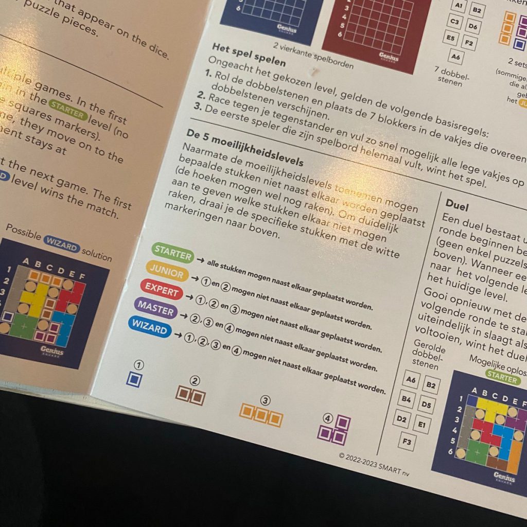 SmartGames Genius | Spel voor 2 review @ MamaScrapelle
