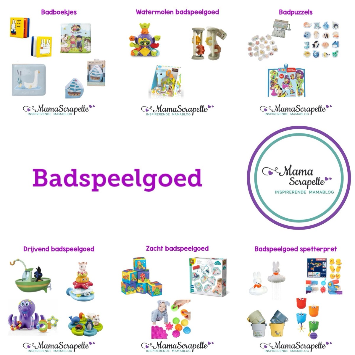 Badspeelgoed 1 jaar - een waterfeest voor baby's en peuters - MamaScrapelle