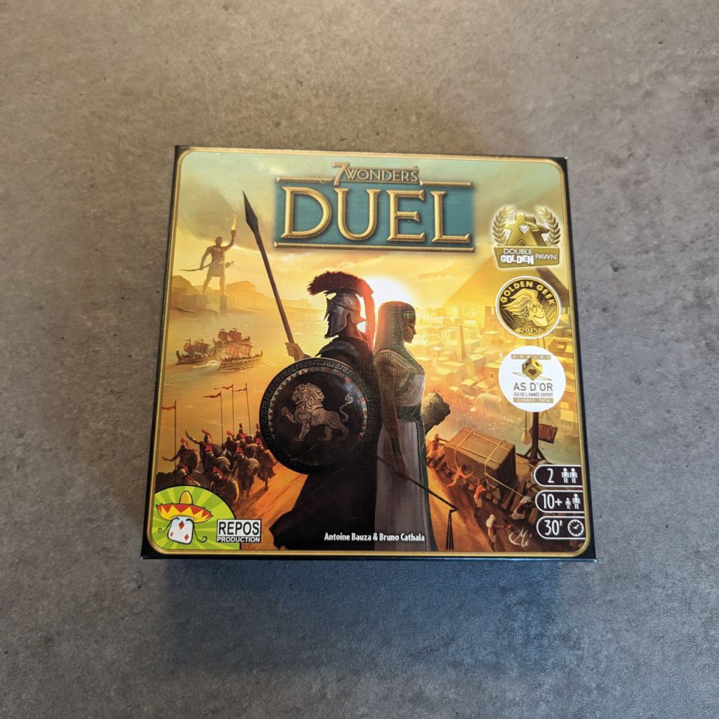 7 wonders duel - een twee speler spel voor 10+ - MamaScrapelle