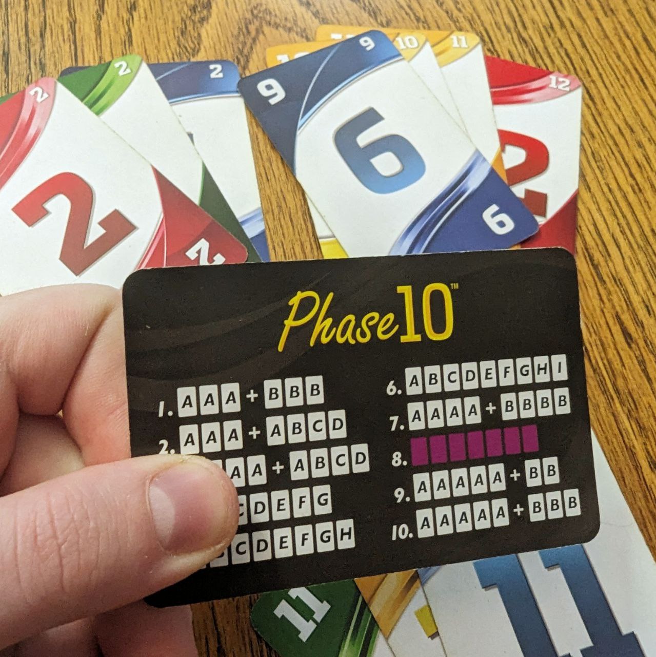 Phase ten - Een populair kaartspel - MamaScrapelle