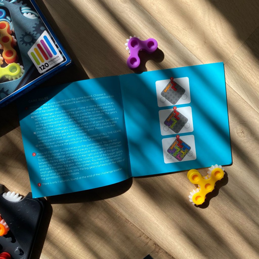 IQ Gears SmartGames | Puzzel spel 7+ review @ MamaScrapelle