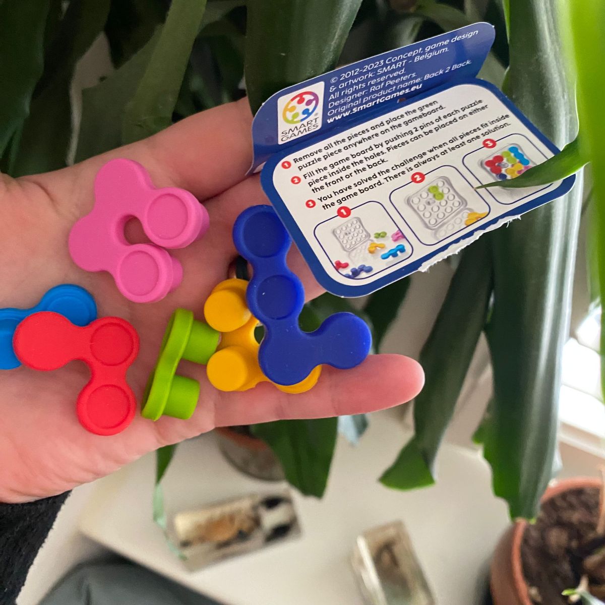 Reverso SmartGames Fidget toy spel review @MamaScrapelle