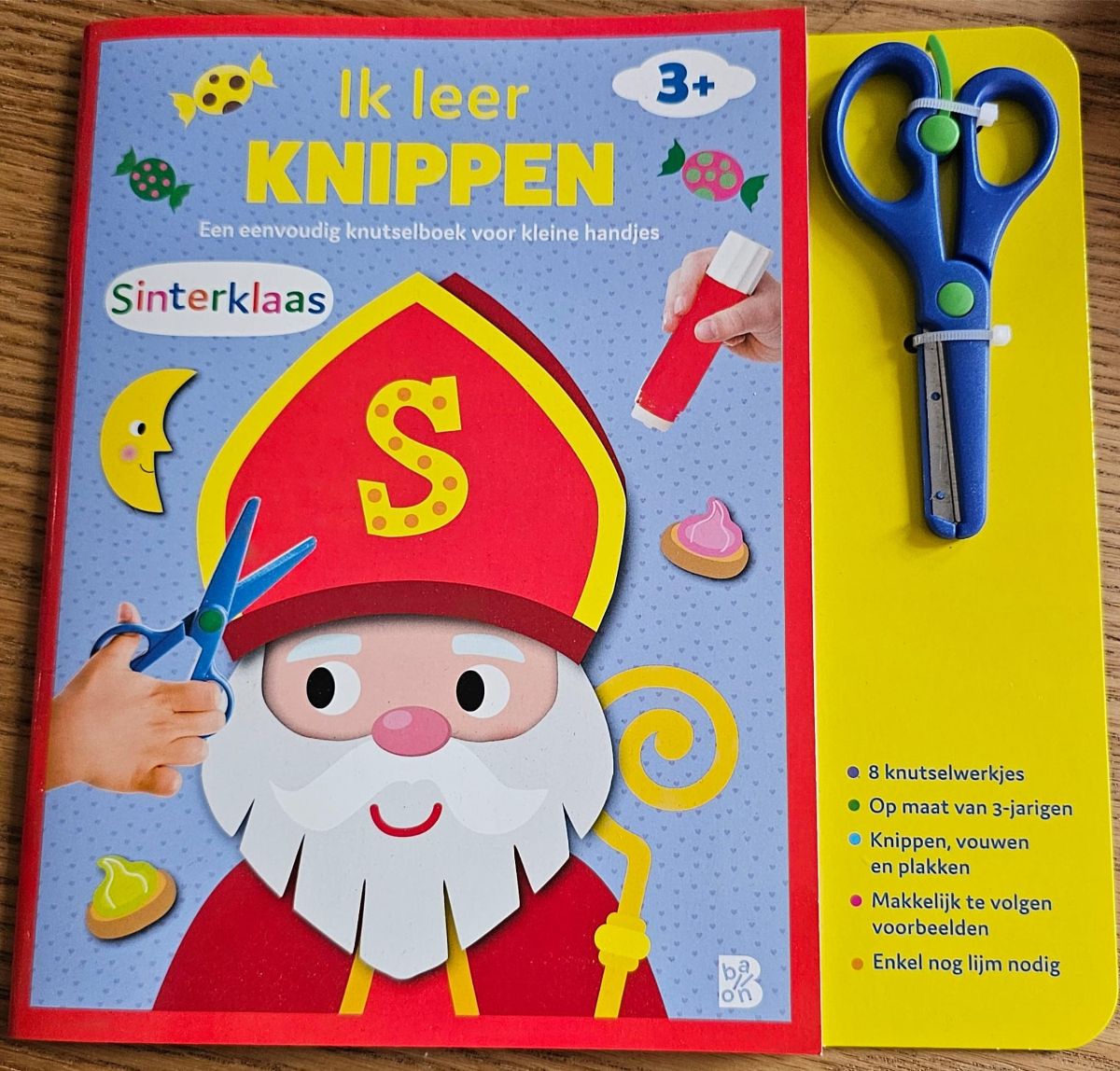 Ik leer knippen een eenvoudig knutselboek in Sinterklaas thema ...