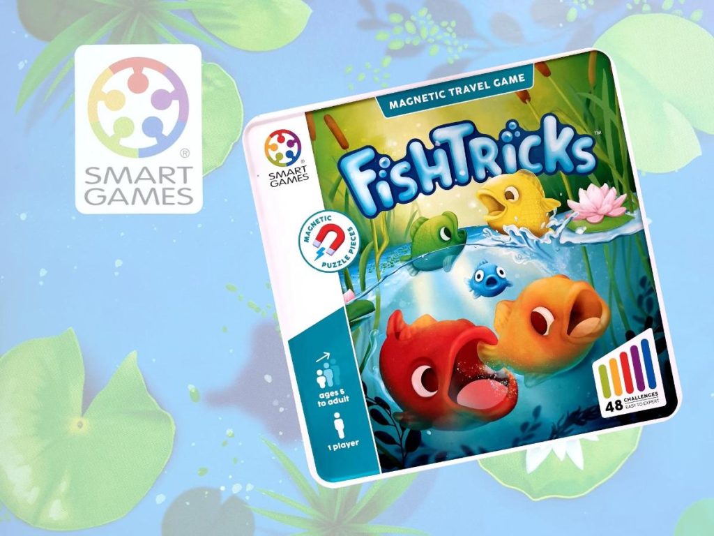 FishTricks een toffe magnetische travelgame van SmartGames