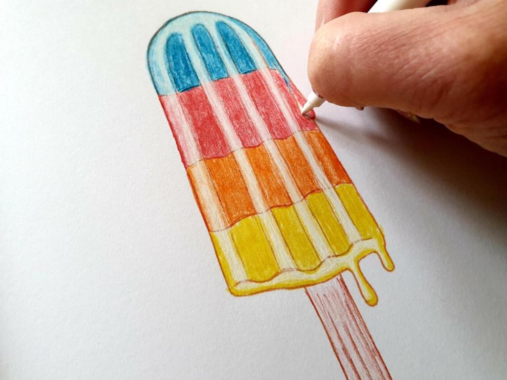 Kleur met Lieve Merlijn, een oefenboek vol handige tips - MamaScrapelle