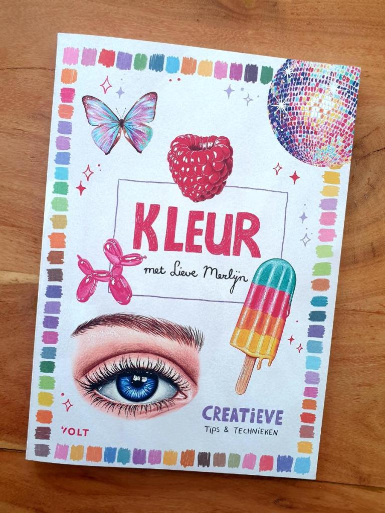 Kleur met Lieve Merlijn, een oefenboek vol handige tips - MamaScrapelle