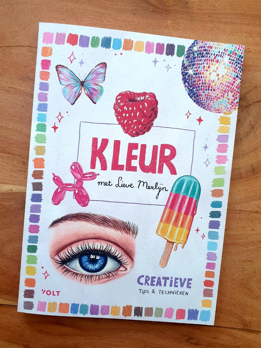 Kleur met Lieve Merlijn, een oefenboek vol handige tips - MamaScrapelle