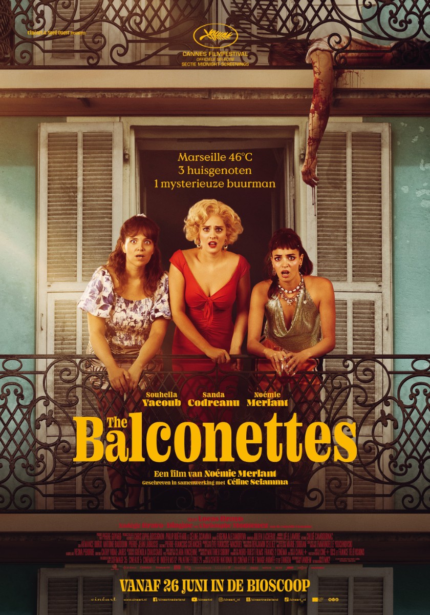 Balconettes een komische horrorfilm 3 vrouwen en hun buurman