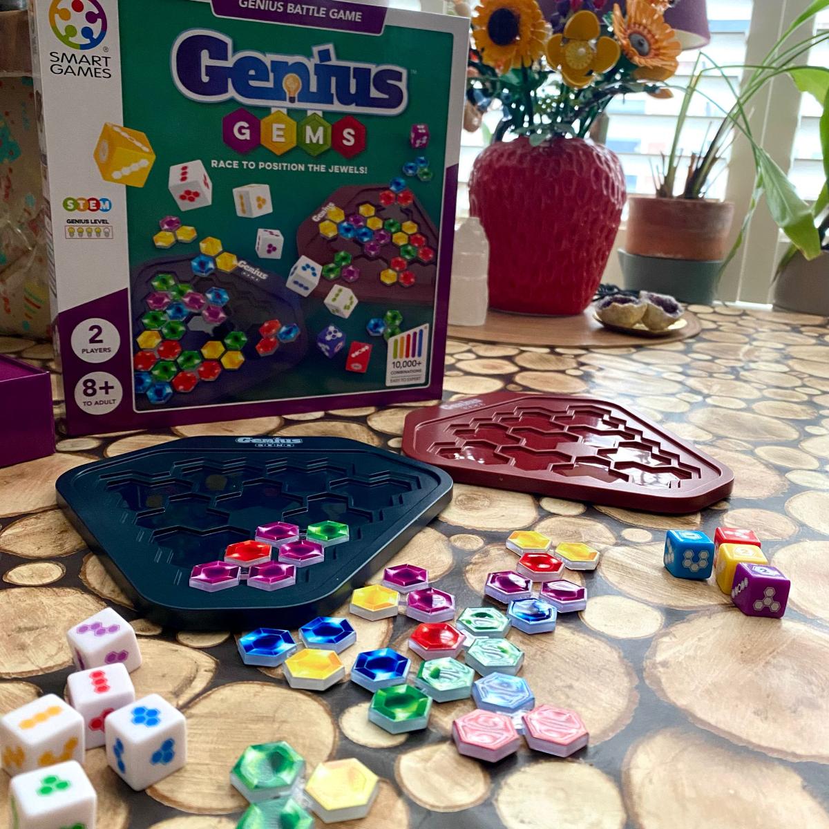 Genius Gems van Smart Games spel Review @ MamaScrapelle