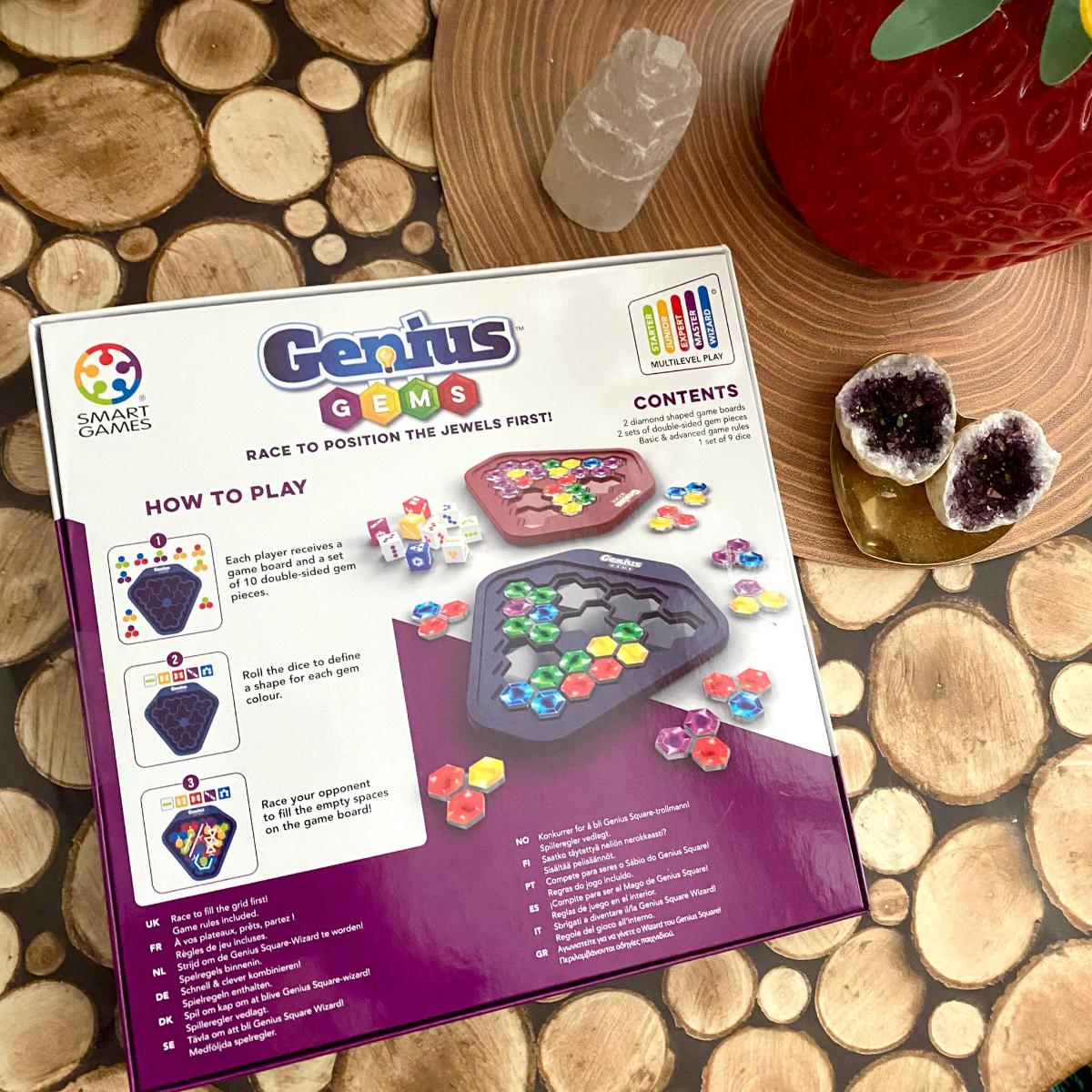 Genius Gems van Smart Games spel Review @ MamaScrapelle